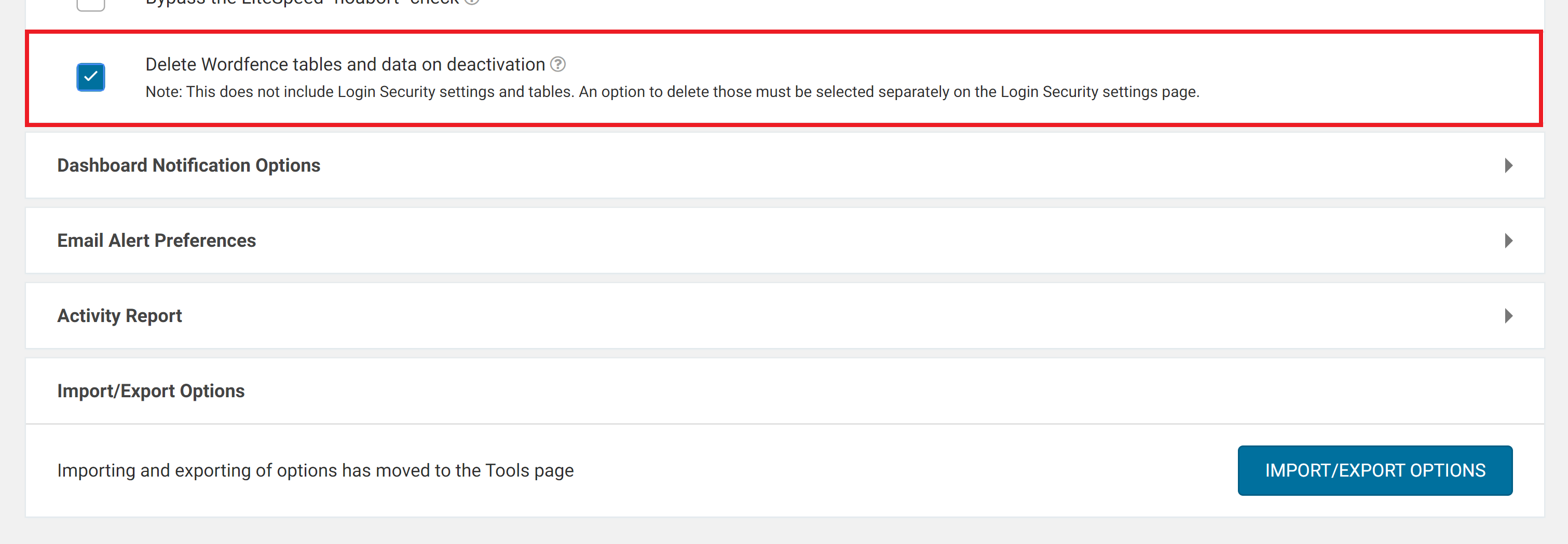 Disabling Wordfence Completely Before Migrating Gridpane